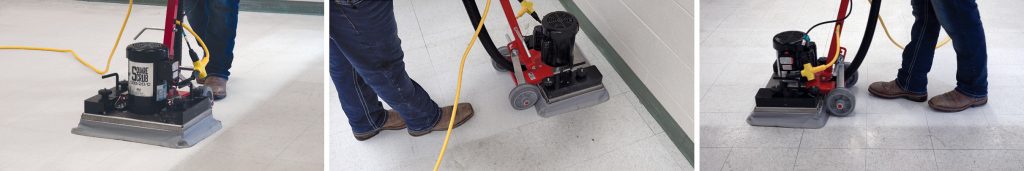 VCT Floor Stripping Machines (Vinyl Composite Tile) - Square Scrub