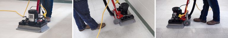 VCT Floor Stripping Machines (Vinyl Composite Tile) - Square Scrub
