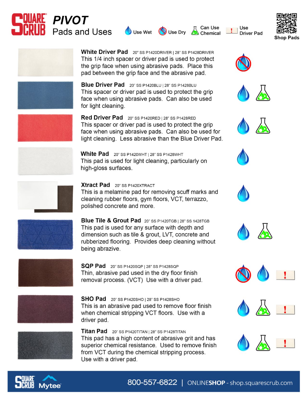 Literature | Square Scrub